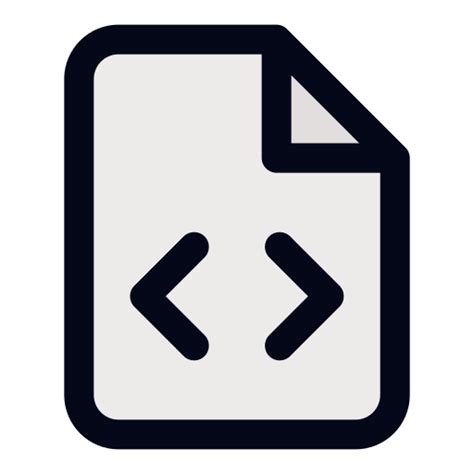 Code Generic Color Lineal Color Icon