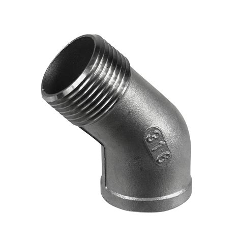 Kolano Nierdzewne Kwasoodporne 316 1 GW X 1 GZ 45 Stopni Profec