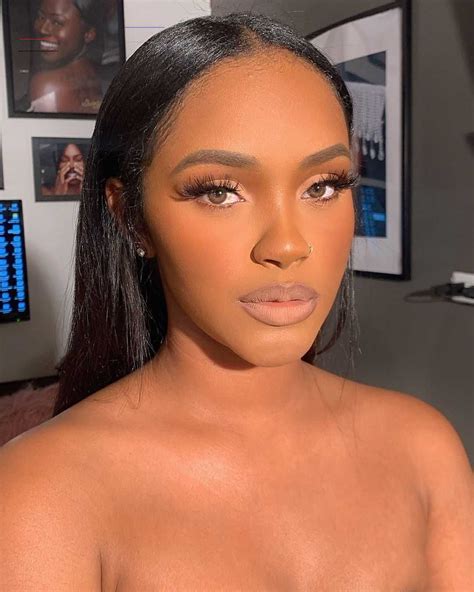 Natural Soft Glam Makeup Dark Skin Legacy Teapigs Co Uk