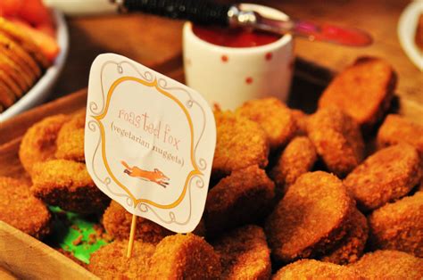 Roasted Fox Veggie Chicken Nuggets