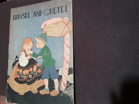 Hansel And Gretel No H 112 By Hardy Marjorie And E Bradbury