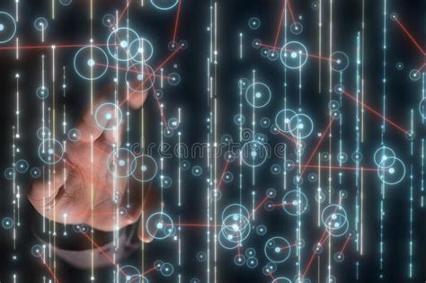 a innovation futuristic digital data binary code background technology