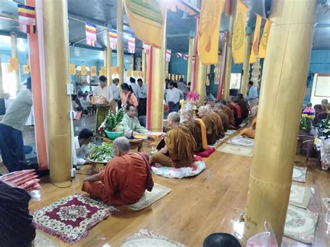 မိုင်းပန်မြို့နယ်၌ ဝါဆိုသင်္ကန်းဆက်ကပ်လှူဒါန်းပွဲနှင့် ၂၅ကြိမ်မြောက