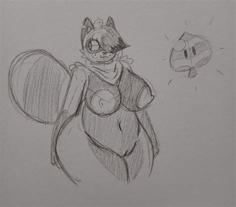 Rule 34 Anthro Bandana Big Breasts Big Nipples Big Tail Breasts Canid