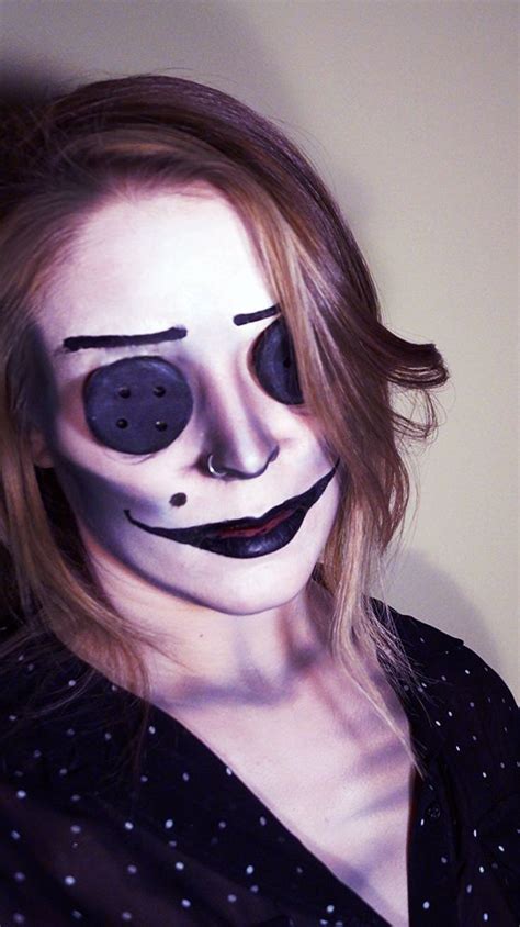 The Other Mother Coraline Halloween Makeup Kaleigh Hall Special
