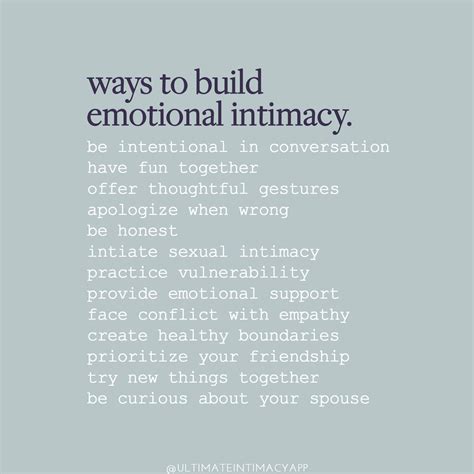 How To Build Emotional Intimacy Navigating Our Relationships
