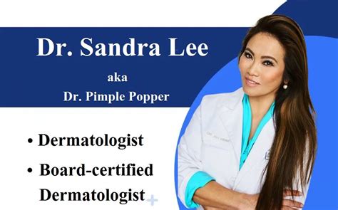 Dr Sandra Lee Dermatologist Biography Educational Qualification