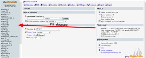 Cara Memindahkan Database Export Dan Import Mysql Dengan Phpmyadmin