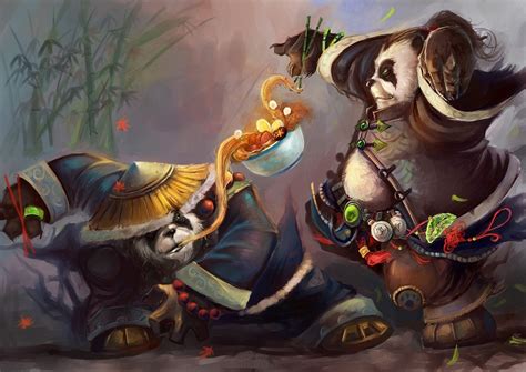 World Of WarCraft Pandas Warriors Rare Gallery HD Wallpapers