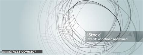 Abstract Connect Circles Connection Symbol Atom Template Vector