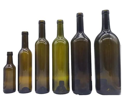 185ml 750ml Best Empty Colored Wine Bottles Supplier