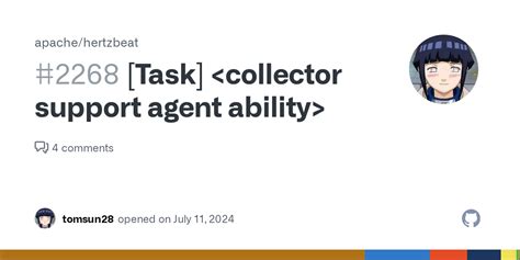 Task · Issue 2268 · Apachehertzbeat · Github