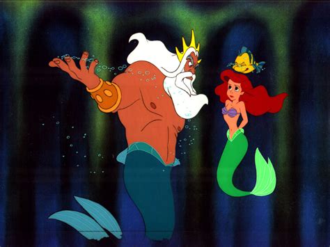 Princess Galleries King Triton Fathers Princess Ariel