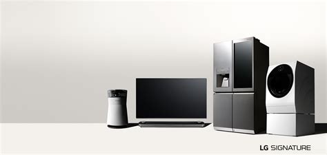 Lg Launches Signature Series Appliances Appliance Retailer