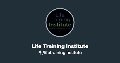 Life Training Institute Instagram Facebook Linktree
