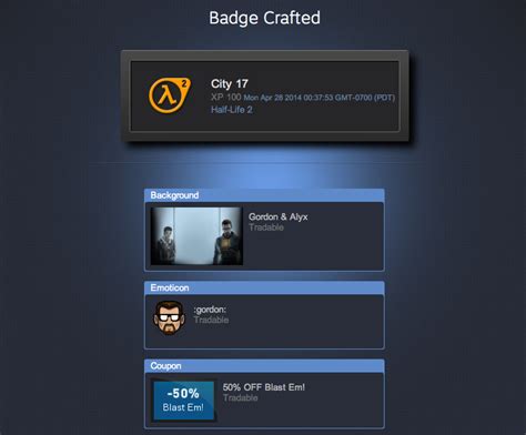 Steam Badges Half Life 2 Badge