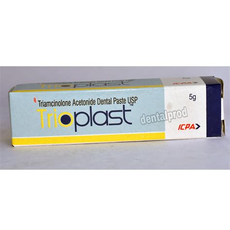 Icpa Trioplast Triamcinolone Acetonide Dental Tooth Paste Dental Prod
