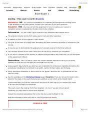 Excel Exam Pdf Excel Exam Home PM Assignments Connect