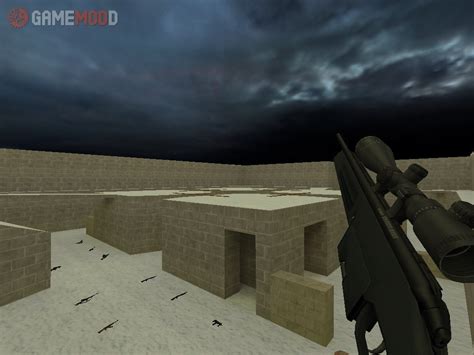 New Scout Cs 1 6 Skins Weapons Steyr Scout Gamemodd