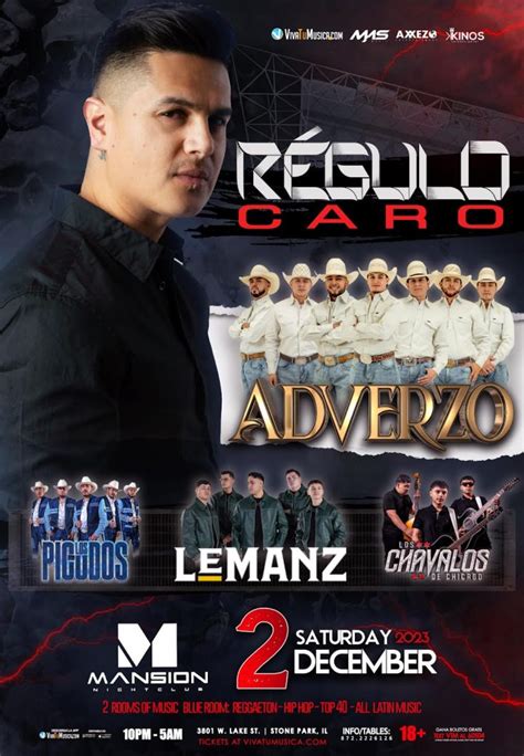 Regulo Caro Mansion Nightclub Vivatumusica