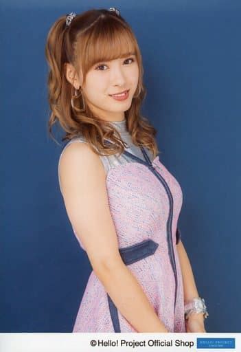 駿河屋 モーニング娘。20生田衣梨奈上半身・背景青モーニング娘。20 生写真『“loveペディア”各メンバーバージョン』（女性生写真）