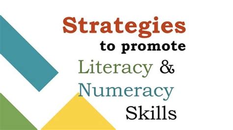 Ppt Elevating Literacy And Numeracy Across Curriculum Strategies And