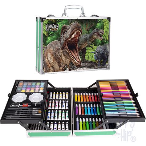 Set De Arte Profesional Plegable Berry Hip Dinosaurio