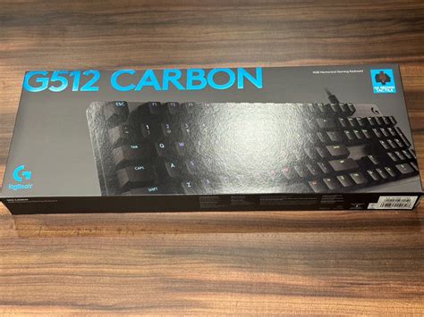 Logitech G512 Carbon Gaming Keyboard Computers And Tech Parts And Accessories Computer Keyboard