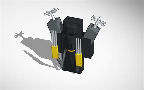3d Design Speaker Titan Tv Man Tinkercad