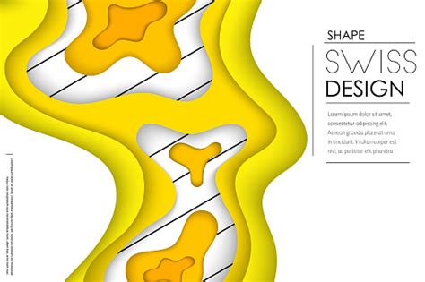 종이 잘라 모양3d 추상 배경 수직 배너입니다 0명에 대한 스톡 벡터 아트 및 기타 이미지 0명 개념 광고 Istock