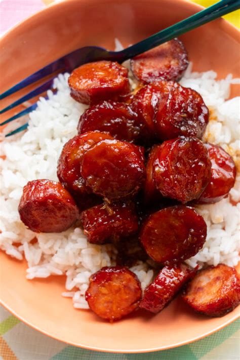 Candied Kielbasa Baked In The Oven Brooklyn Farm Girl