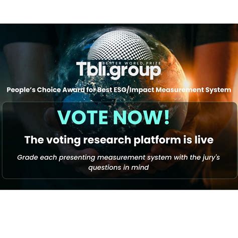 Robert Rubinstein On Linkedin Betterworldprize Impact Esg Tbli