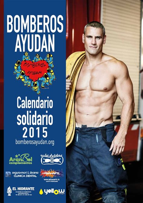 Bomberos Desnudos En Madrid Calendario Bomberos Ayudan 2015 Cromosomax