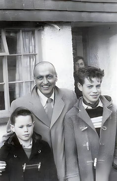 Mick Jagger With His Father Basil And British Pop And Rock