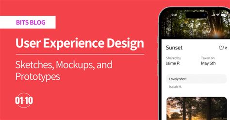 Designing A Great User Experience With Sketches Mockups And Prototypes • One Ten Digital