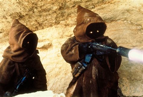 What Do The Star Wars Jawas Look Like Under Their Hoods The Mary Sue