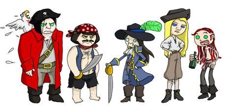 Commission Pirates By Ftw302 On Deviantart