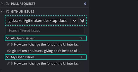 GitKraken Desktop GitHub Issues Integration Connect GitHub Issues