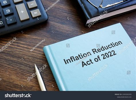 Blue Book Inflation Reduction Act Stock Photo Shutterstock