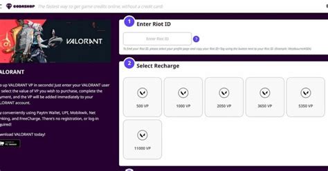 Step By Step Guide How To Buy Valorant Points Through Codashop