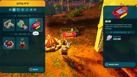 How To Cook And Eat Food In Lego Fortnite Prima Games
