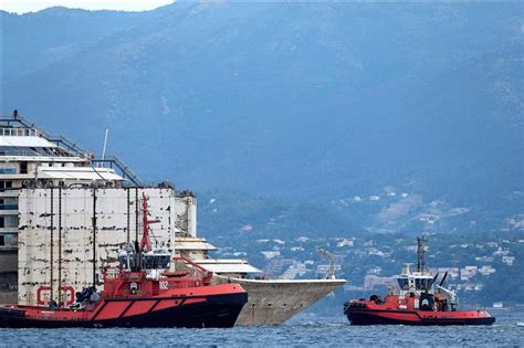 El Costa Concordia Llega A Génova Y Culmina Su último Viaje