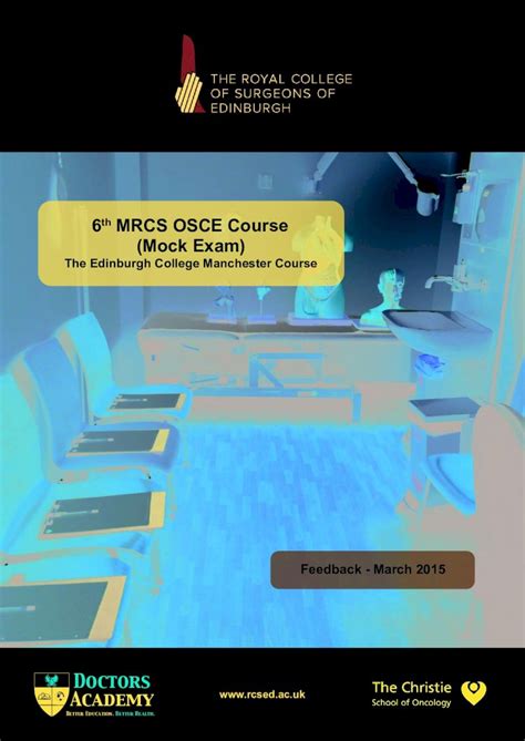 Pdf 6th Mrcs Osce Course Mock Exam · Pdf File Course Programme