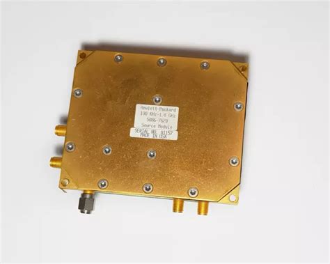 Module Source Hp Agilent 5086 7620 100 Khz 18 Ghz Eur 68305