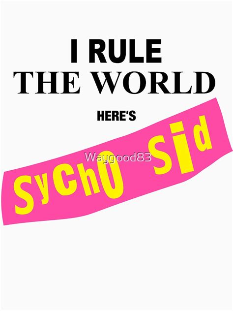 Sycho Sid Wrestling T Shirt For Sale By Waygood83 Redbubble Wwe T