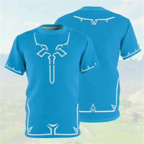 Link Breath Of The Wild Champion Tunic T Shirt Unisex Etsy