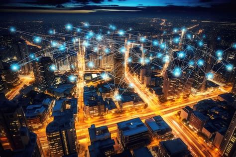 Premium Ai Image The Upcoming Era Of 5genabled Intelligent Cities