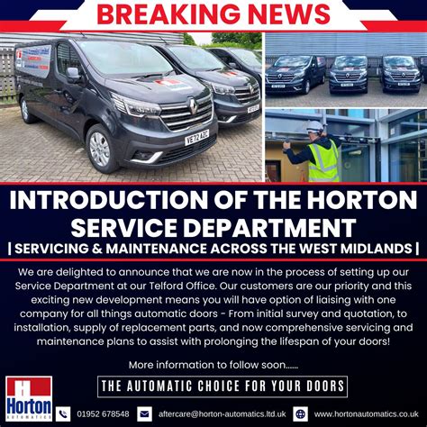 Hortonautomaticsltd Theautomaticchoice Servicedepartment… Horton