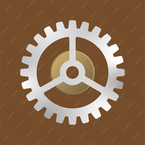 Premium Vector Setting Gear Icon