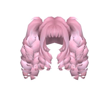 Lush Gyaru Curls In Pink Roblox